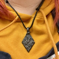 Forged Iron Raido Rad Rune Viking Amulet Runic Nordic Pendant - Etsy Canada