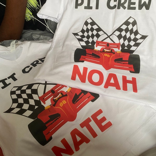 Family Race Car Birthday Shirts, Racecar Birthday Shirt, Matching ...