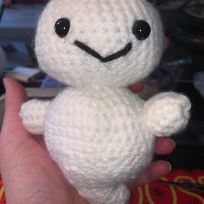 Boo the Ghost Crochet Plushie Pattern - Etsy