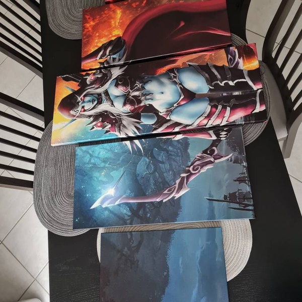 Solo Leveling Arise Igris, 5 Piece Canvas Wall Art, Solo Leveling ...