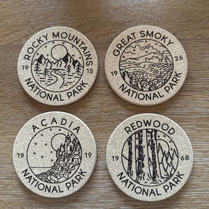 Poker Chip Coaster Set - Playing Cards Poker Chips Cork Coasters ...