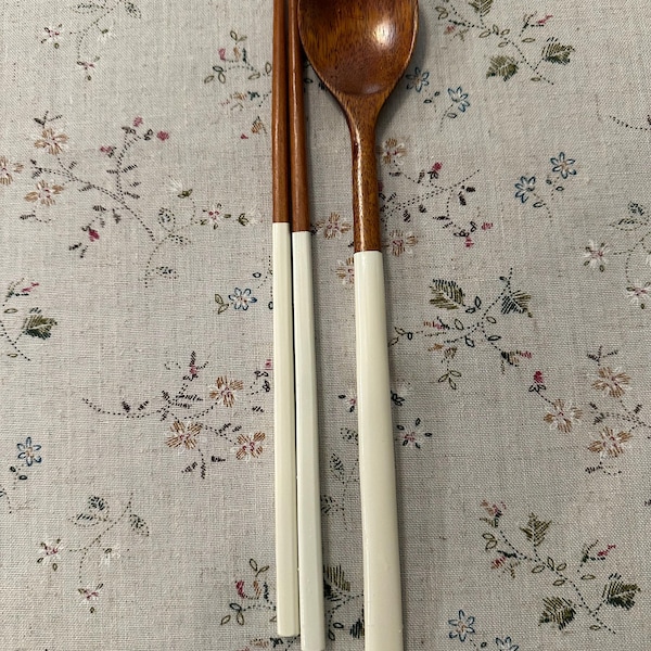 Korean Premium Spoon and Chopsticks Set/multiplecolors/highquality ...