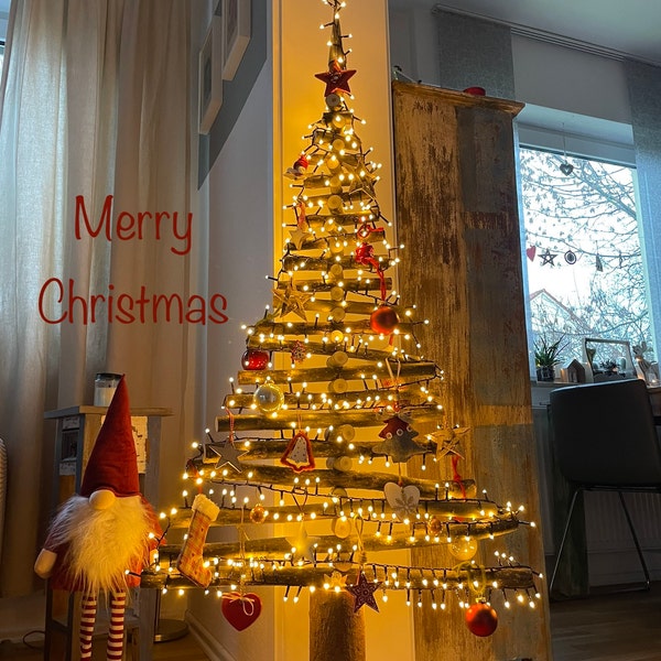 Weihnachtsbaum aus Holz - Modell Lichtung, nachhaltiger Tannenbaum ...