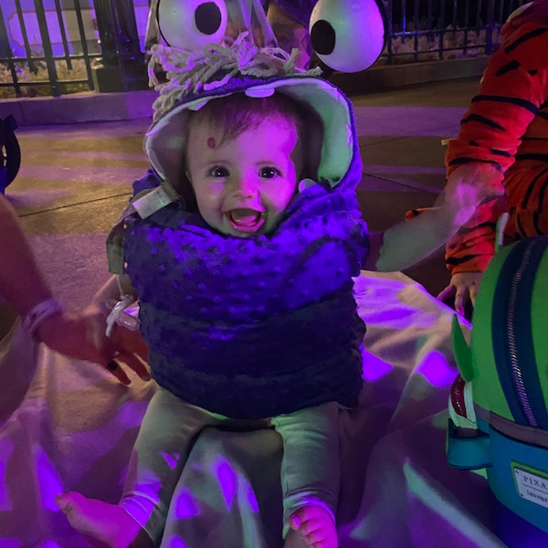Boo Costume, Purple Monster Costume - Etsy