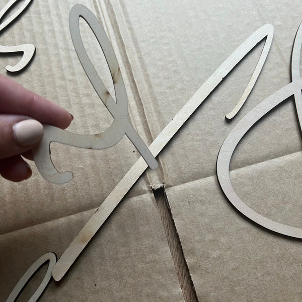 Personalised Playroom Sign – Wooden Wall Script Art, Custom Kids Room ...