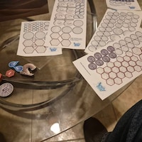 FLAMECRAFT - Matte Vinyl Meeple Stickers/decals Upgrade Kit ...