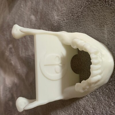 Lower Jaw Phone Holder Gothic Home Decor 3D Printed - Etsy