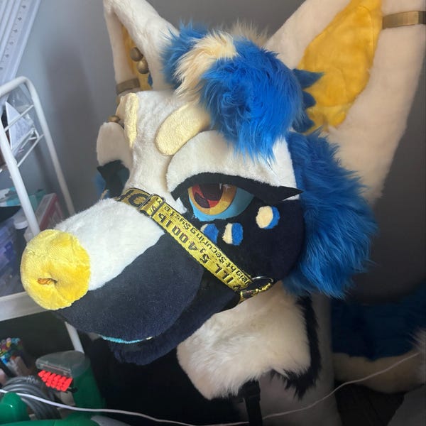 PDF Pattern Download Bluey Style Cosplay Cartoon Dog Fursuit Tail ...