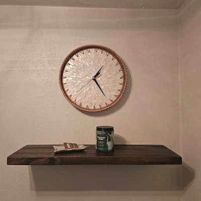 Boho Wall Clock Unique Macrame Modern Clocks for Wall Rustic ...