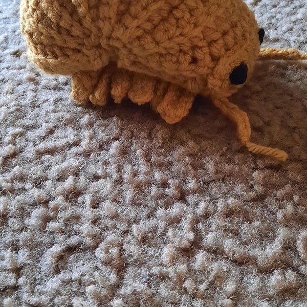 Crochet Roll-up Isopod Pattern - Etsy
