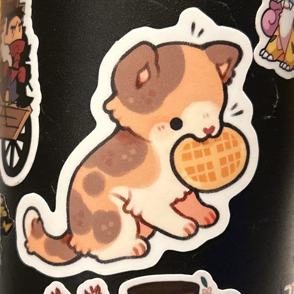 Series 2: Tiny Party Animals Sticker Set of 11 / Mini Animal Stickers ...