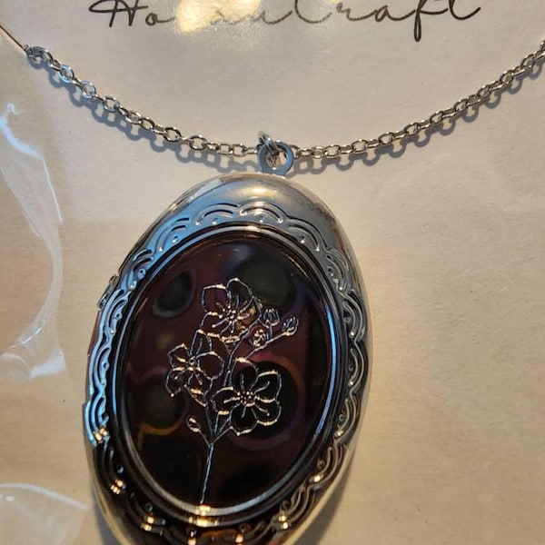 Custom Initial Locket With Photo, Gold Delicate Oval Locket Necklace ...