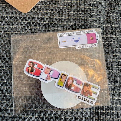 Spice Girls Sticker Music Sticker 90s Sticker Spice World Girl Power ...