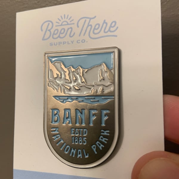 Banff National Park Vinyl Sticker | Collectible | Outdoors | Travel ...