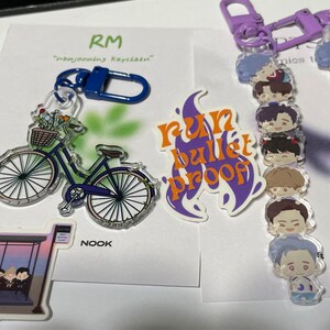 BTS Taehyung LAYOVER Hand-painted Tote Bag - Etsy