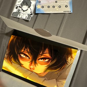 Fanart Vinyl Stickers Decay of Angel Bungou Stray Dogs Fyodor Nikolai ...