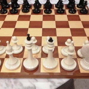 Vietnam Game Set 3 in 1: Chess Checkers and Backgammon. Great - Etsy