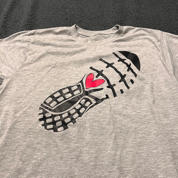 Love Running Shirt,runner Shirt for Women,running Shoe With Heart,gift ...