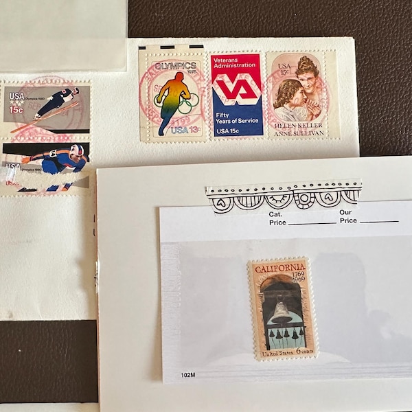 Choose Your State Greetings From. . . Vintage Style Postcard Postage ...