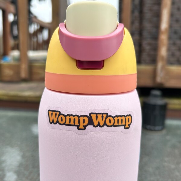 Womp Womp Vinyl Sticker, Funny Stickers, Sarcastic Stickers, Meme ...