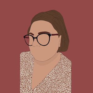 Custom Faceless Portrait With BTS Custom DIGITAL Portrait, Personalized ...