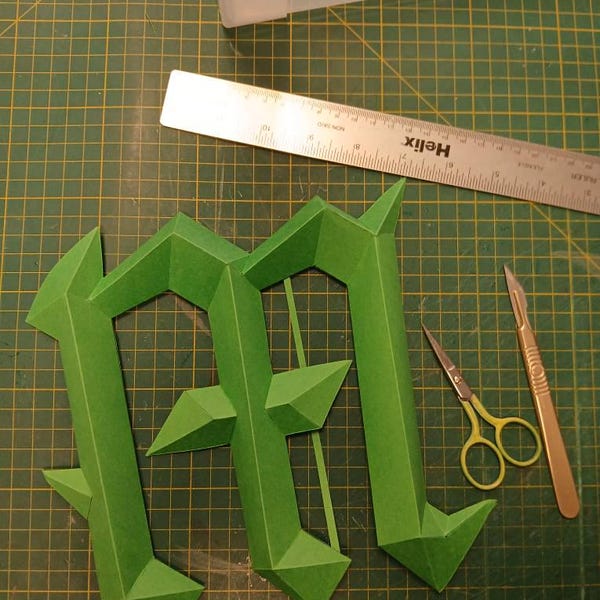 Papercraft 3d Chinese Dragon Mask PDF Digital Template, Low Poly Paper ...