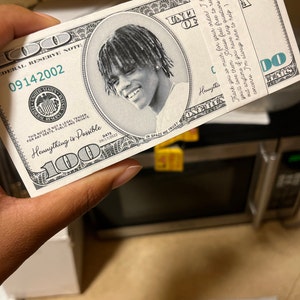 Personalized 100 Dollar Bill Prints, Perfect for the Bride, Birthday ...
