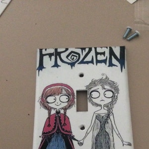 Frozen Light Switch Cover - Etsy