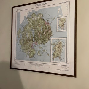 British Virgin Islands Map BVI 1962 Nautical Chart Print - Etsy