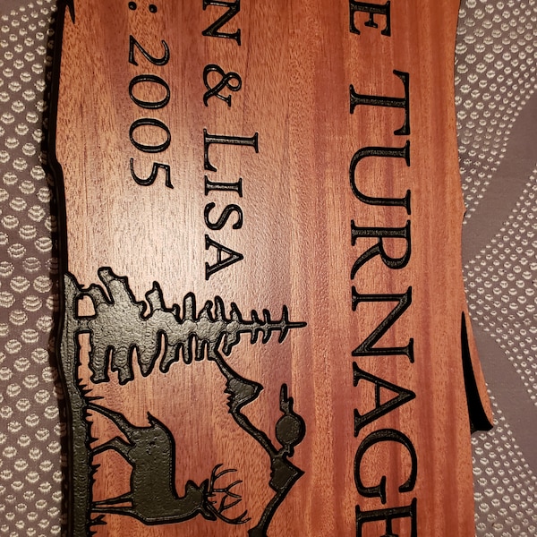 Custom Outdoor Wood Signs Personalized Farmhouse Decor Welcome Sign ...