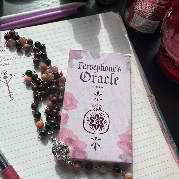 Persephone Oracle Deck Tarot Cards - Goddess Oracle - Witchy Gift ...