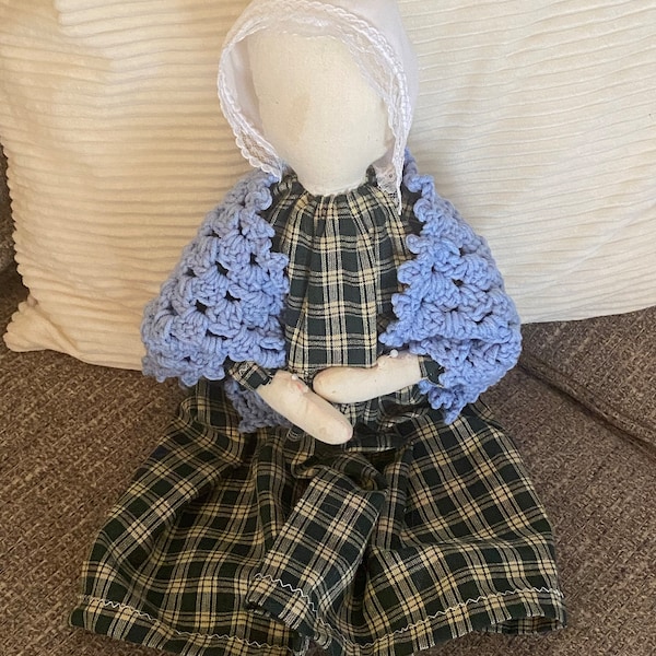 Simple Gals EPATTERN - Primitive Country Cloth Doll Craft Digital ...