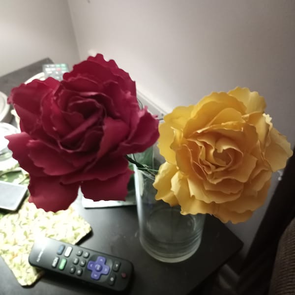 Daphne - Paper Flowers - Templates - Video Tutorial - Instant Download ...