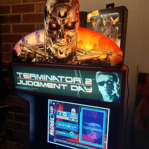 Arcade 1up Terminator Topper - Etsy