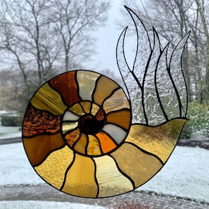 PATTERN Stained Glass Pattern Ocellus Moth | Etsy