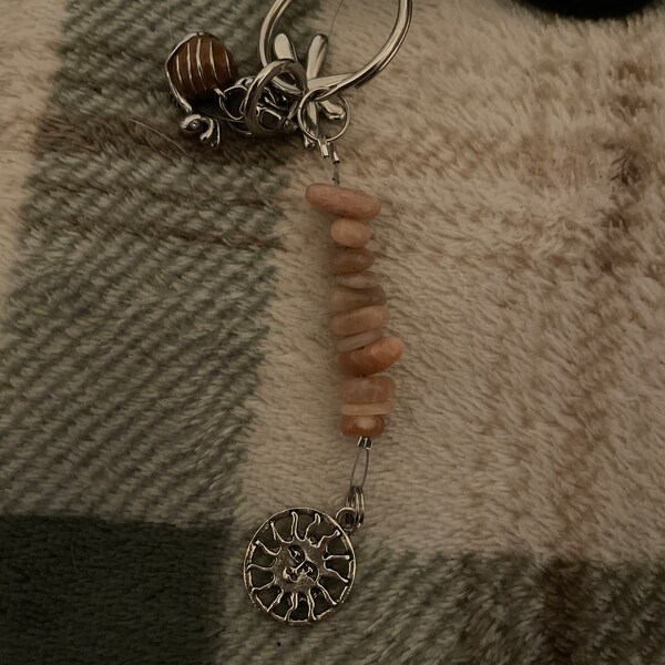 Blue Crystal Keychain, Sun Catcher, Car/rear View Mirror Charm, Purse ...