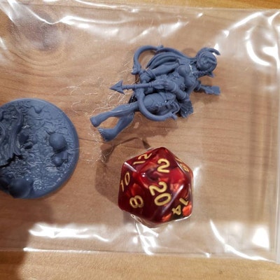 Kikimora Swamp Creature Miniature 3D Resin Printed 28-32mm - Etsy