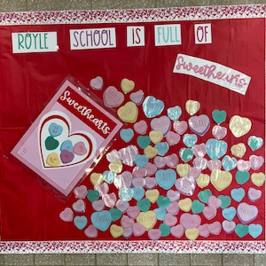 Candy Hearts Our Class is Full of SWEETHEARTS Bulletin Board Kit ...