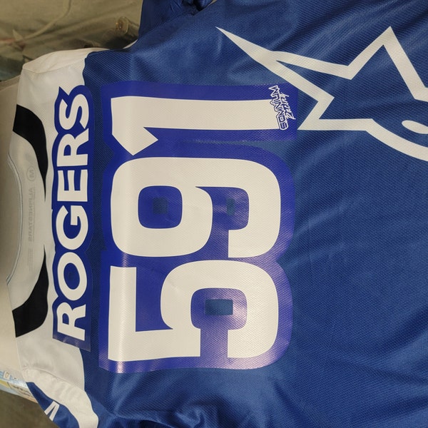 Custom Motocross Iron on Name and Number - Etsy