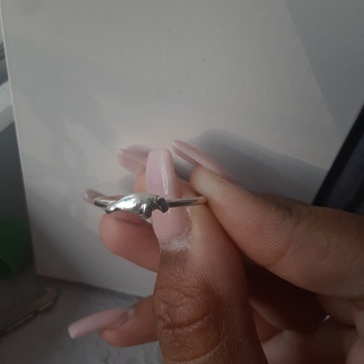 Sterling Silver Manatee Ring Solid .925 Manatee Rings Custom Sizes - Etsy