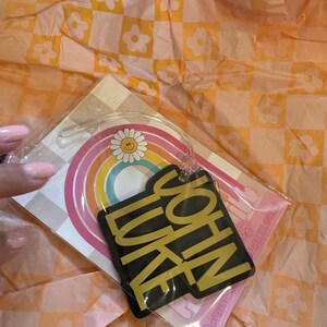 Neon Backpack Tags, Kids Keychains, Personalized Keychain, Acrylic ...