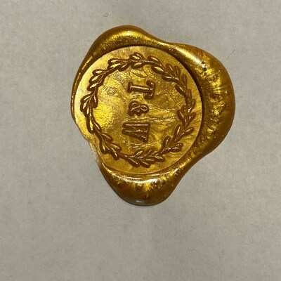 Family Name Wax Seal Stamp Set Initial Wax Stamp Seal - Etsy