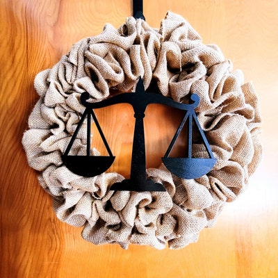 Unfinished Wooden Scales of Justice Craft Shape - Etsy