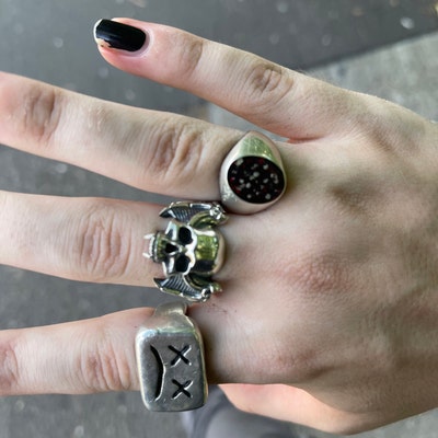 Anatomical Rib Cage Ring Sterling Silver 925 Made in Italy - Etsy