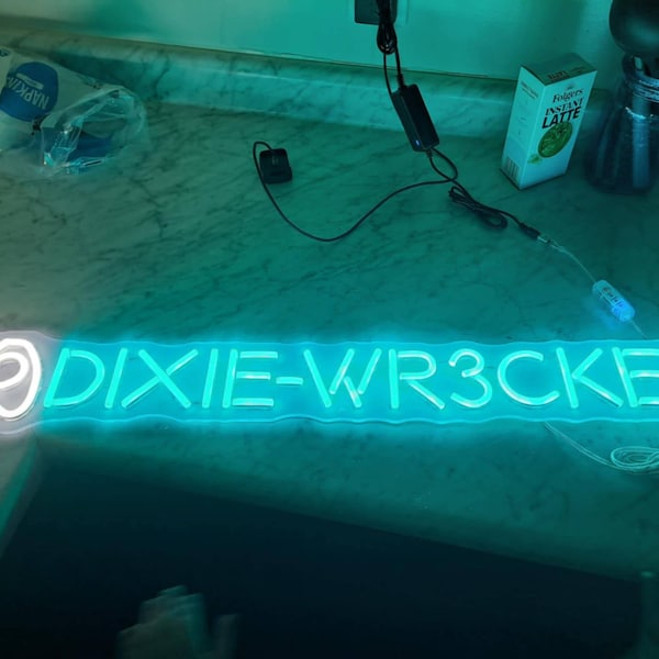 Custom Gamer Neon Sign ,gamer Tag Neon Sign,game Room Neon Decor ...