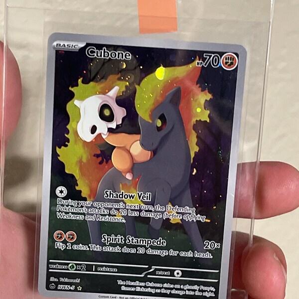 Gorochu Custom Holographic Card - Etsy