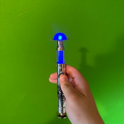 Steampunk Sonic Screwdriver Black & Yellow With Light and Sound. Light ...