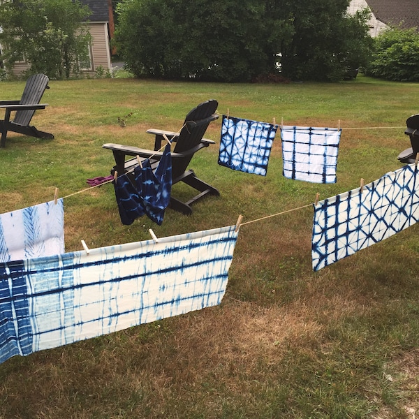 Indigo Dye Kit, Shibori Dyeing Kit, DIY Kit, Indigo Tie Dye Kit ...