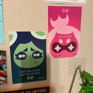 Splatoon Hotlantis IDL Posters Squid Sisters off the Hook Deep - Etsy ...