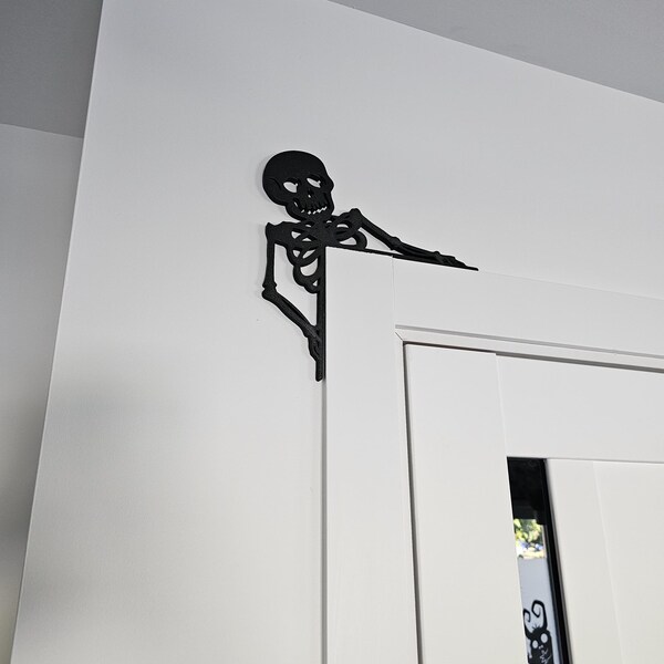 Halloween Spooky Ghost Sign Door Corner Scary Decoration Fall Decor 3D ...